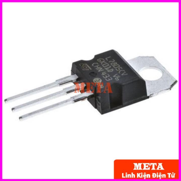 Power Voltage Regulator IC 5V 7805 L7805 L7805CV LM7805 7805CV 1.5A TO-220 Pins | Shopee Malaysia