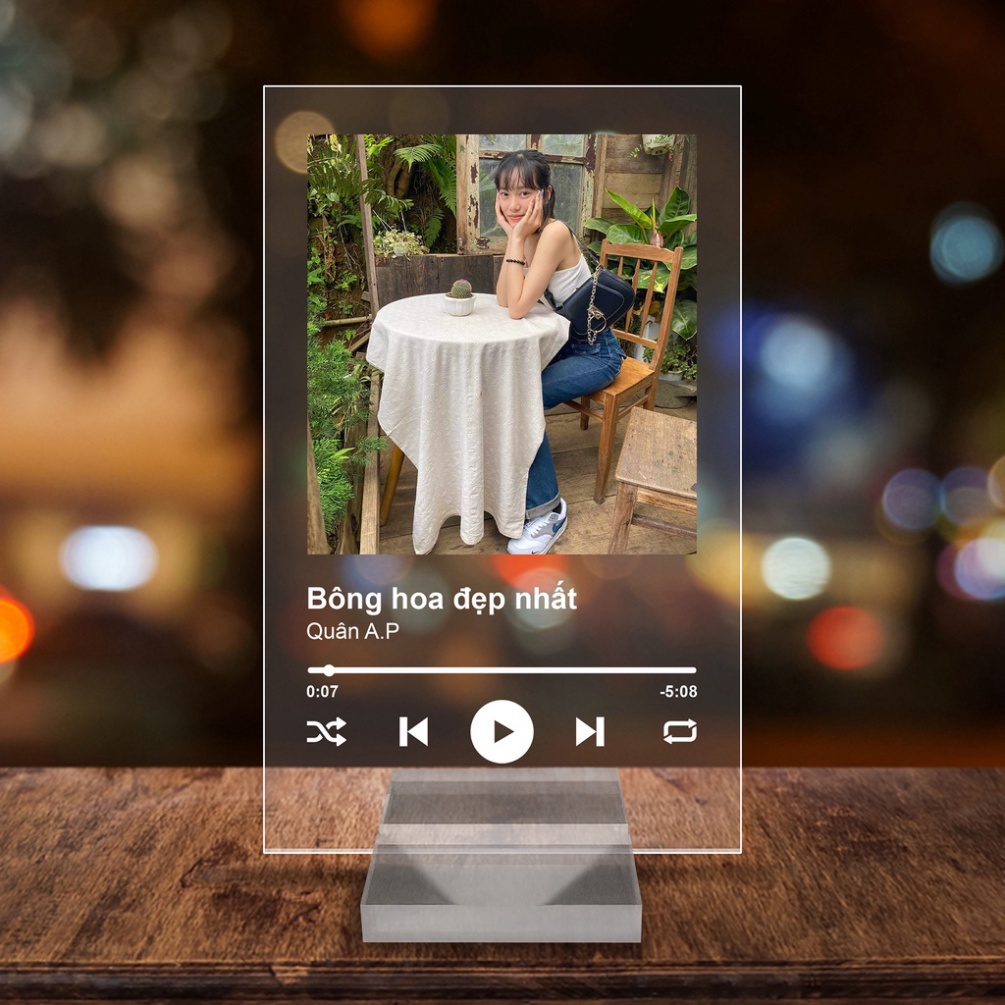 Spotify cards printed with pictures and designed upon request bachmoc ...