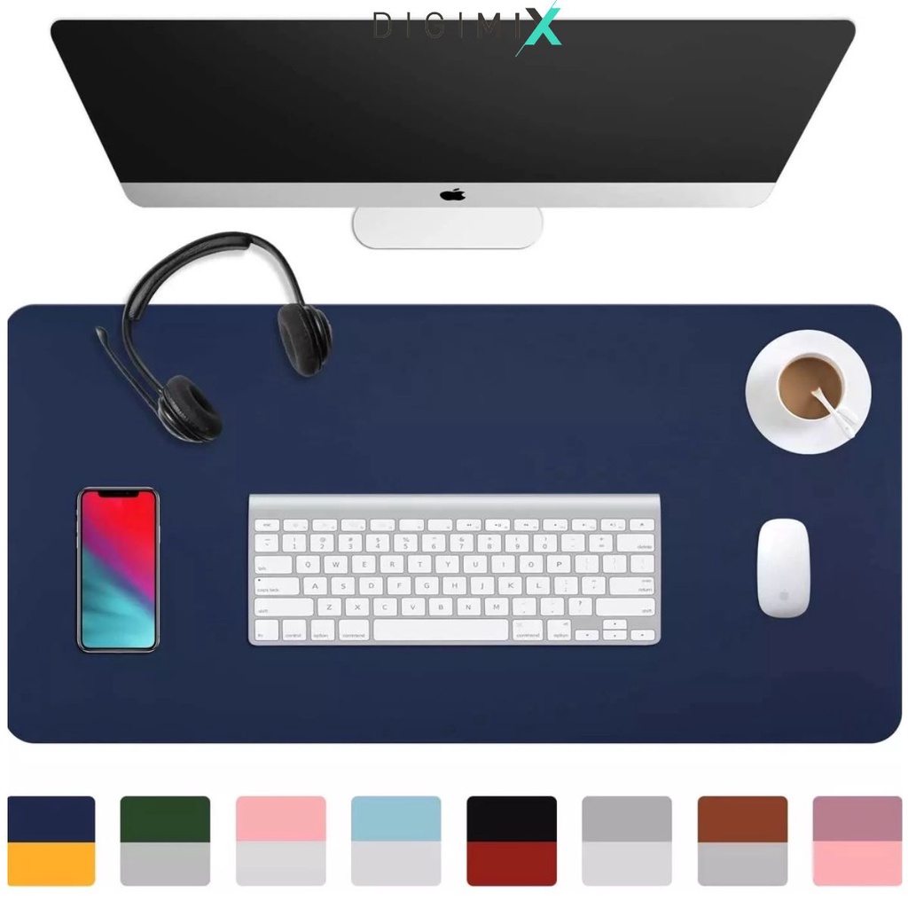 [New Model, Stitched Edge] Mouse Pad, High Quality DeskPad Leather Mat ...