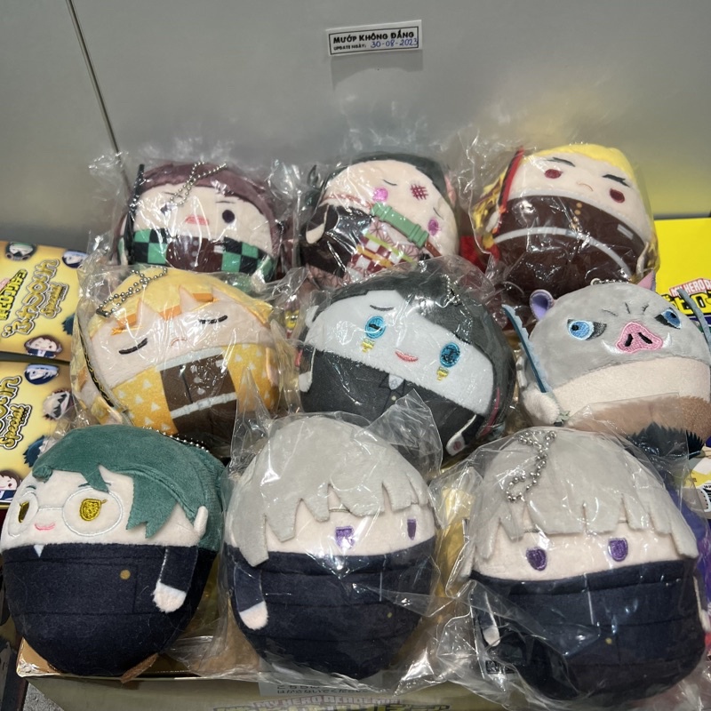 [FUWA Available - P02] anime plush toy KNY BLLK JJK ZENITSU TANJIRO ...