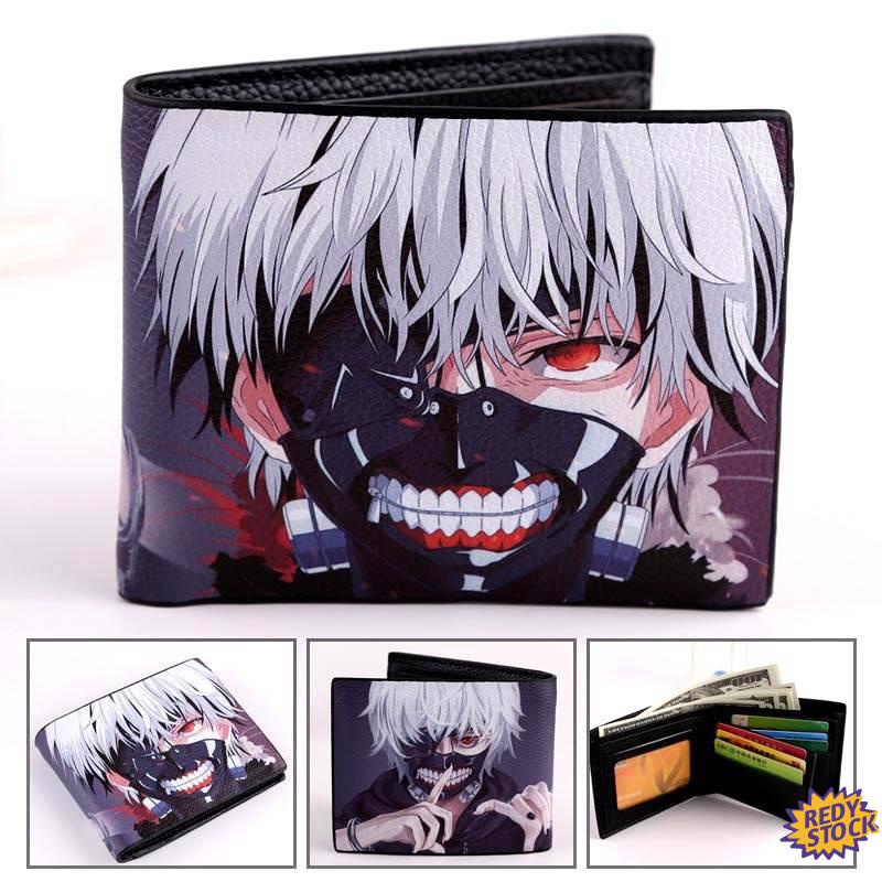 【High Quality】 dompet lelaki Anime Graffiti Tokyo Ghoul Wallet Men's ...