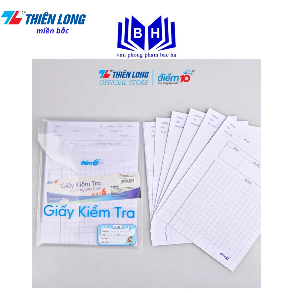 Thien Long Review Paper TP-GKT09 4 Box Ly Horizontal (Approx. 20 Double ...
