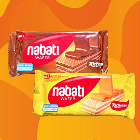 Nabati 3-Flavored Sponge Cake Richeese / Time Break ※ | Shopee Malaysia