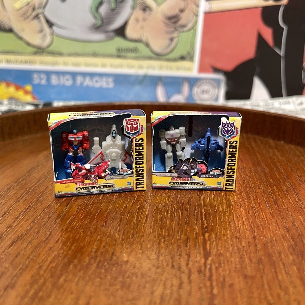 American Version of Transformers Optimus Prime Megatron Miniature Model ...