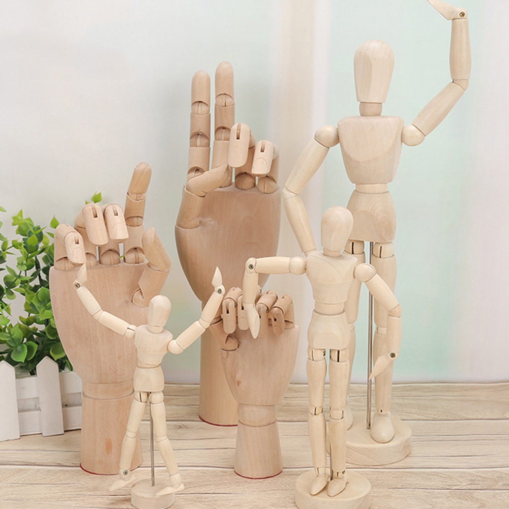 Joint Doll Model Decoration Joint Hand Wooden Decoration Art Model ...