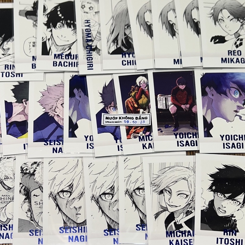 [BLLK Available - P03] BLUE LOCK exhibition pola card dignity ...