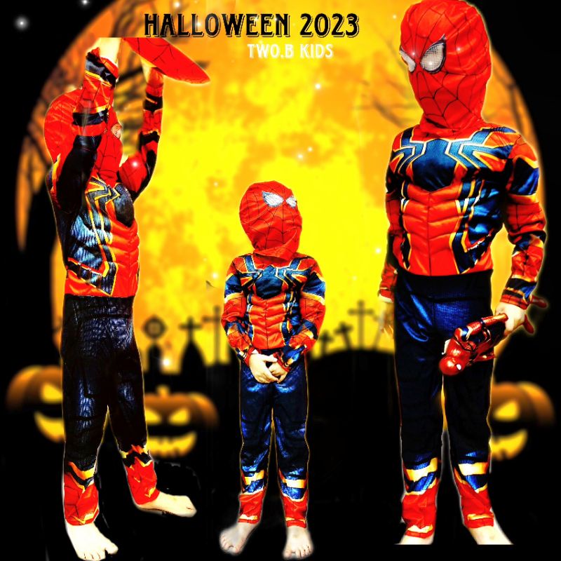 Muscular Spiderman Cosplay Set | Shopee Malaysia
