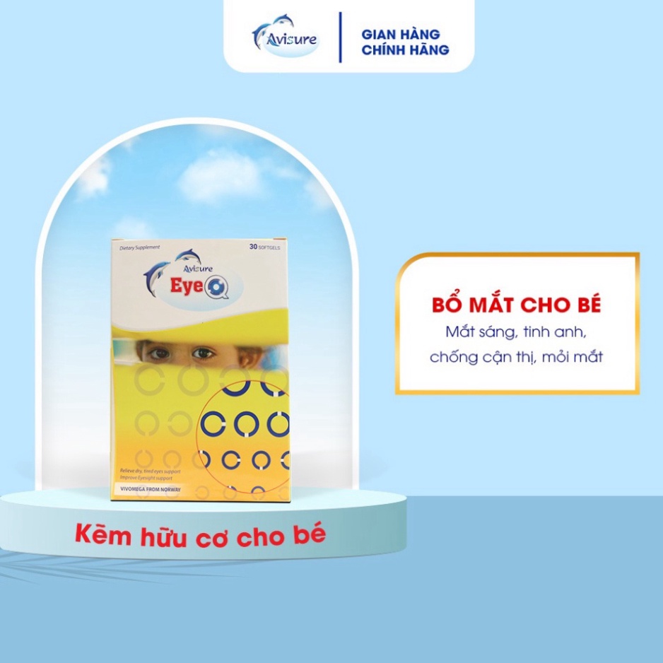 Avisure EyeQ eye supplement supplemented with DHA from Norwegian fish ...