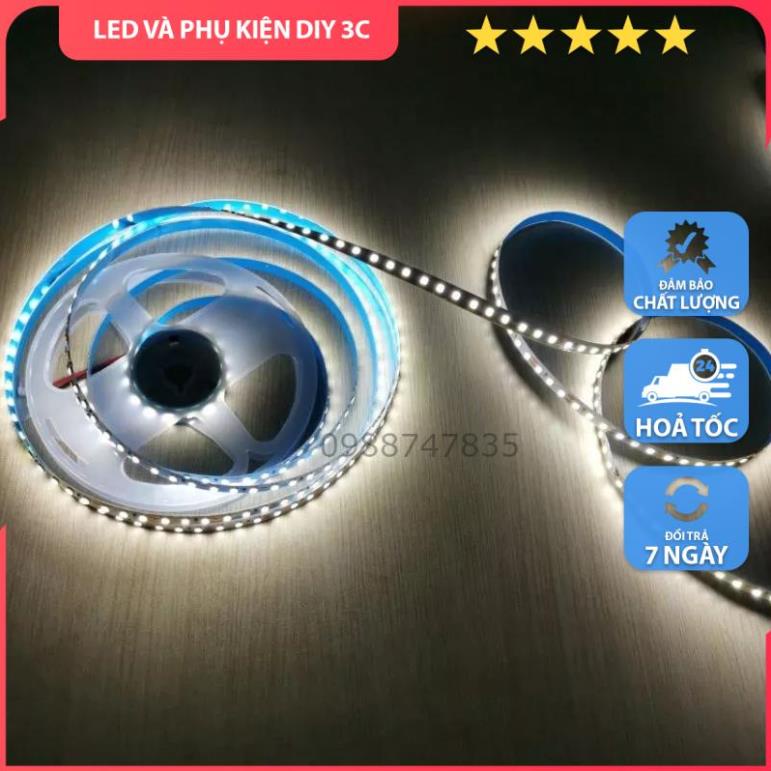 High quality 12V 120 led/m 2835 SMD led strip light, 5m long, glued to ...