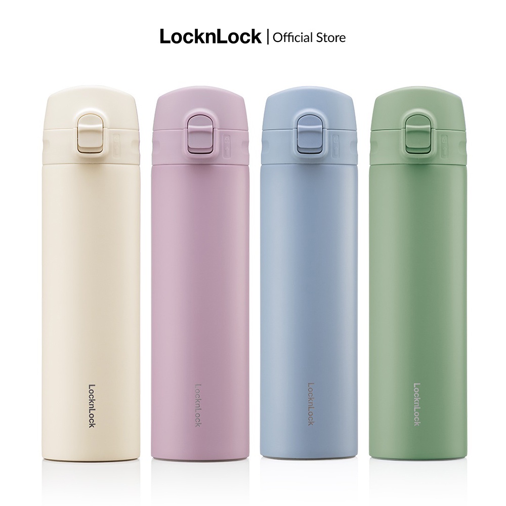 Lock&lock Slim Fit Onetouch thermos bottle 400ml - LHC3270 (4 colors ...