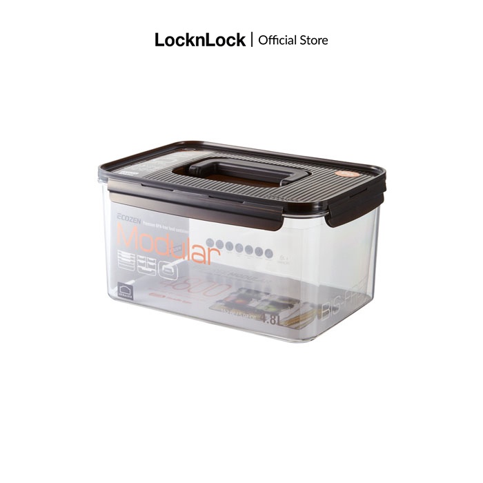 Lock&lock Bisfree Modular Container large capacity food storage box ...