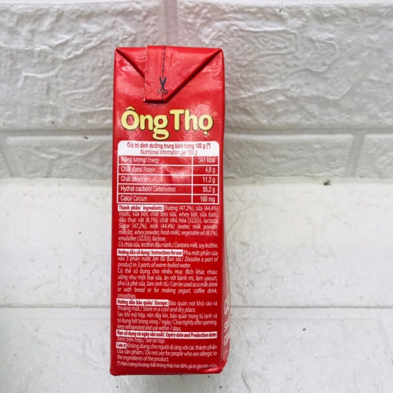 Ong Tho Premium Condensed Milk paper box 380g xl | Shopee Malaysia