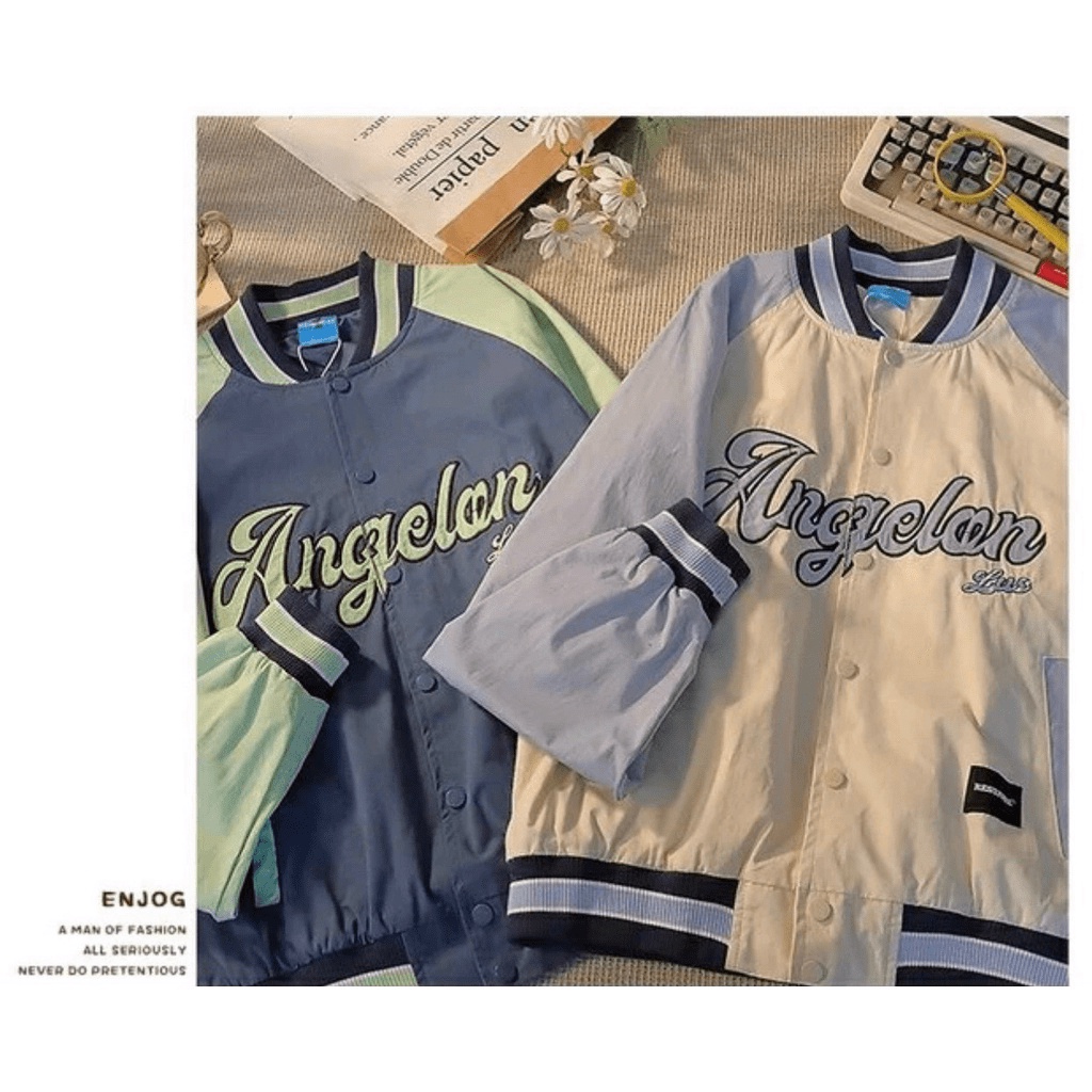 DAS Jacket Sg FASHION bomber angeland umbrella, loose baseball jacket ...