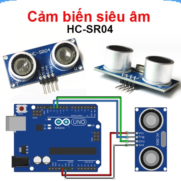 Hc-sr04 Ultrasonic Sensor Circuit | Shopee Malaysia
