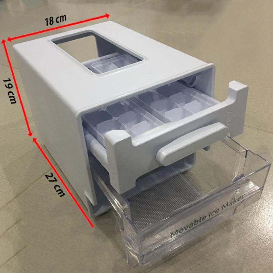 Convenient Ice Tray and Ice Cube Storage with Rotating Rod for ...
