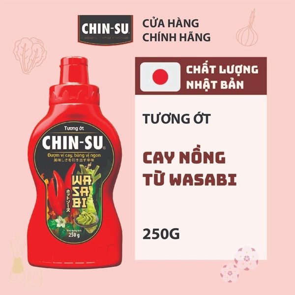 CHIN-SU Wasabi Japan Chili Sauce 250g | Shopee Malaysia
