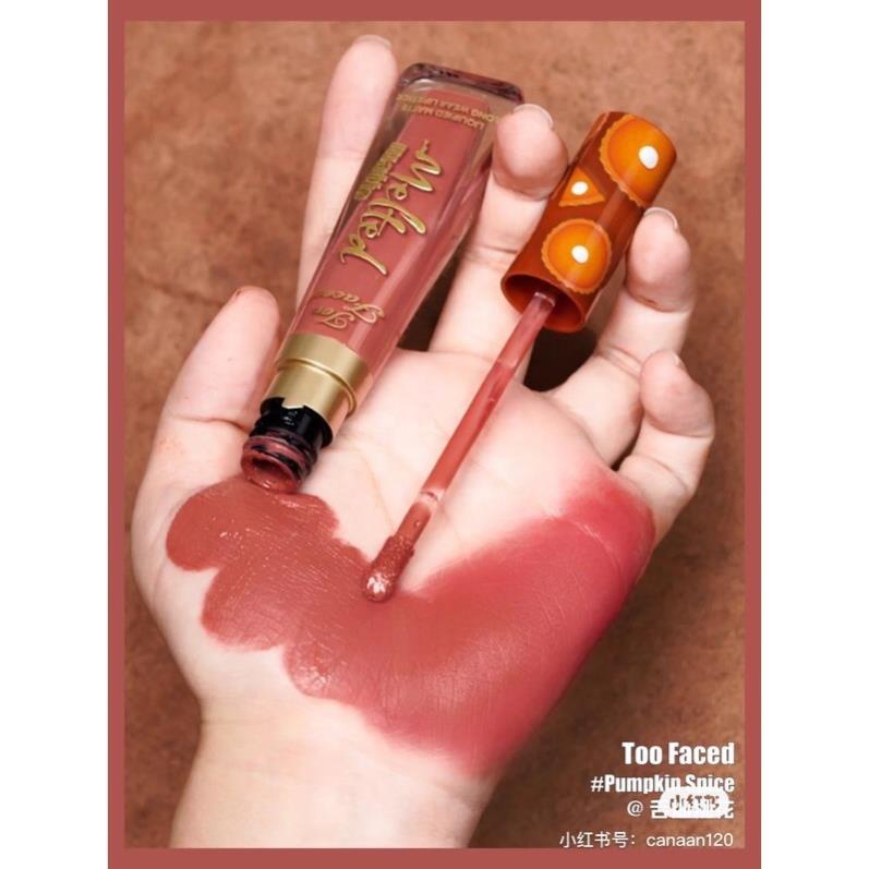 Too Faced Gingerbread Man and Gingerbread Girl, Clover 3 Melted Matte ...