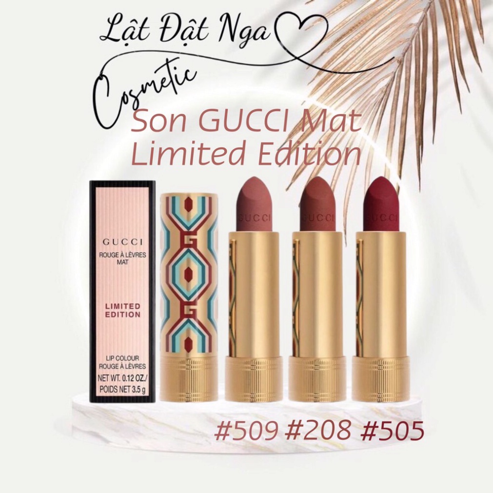 Gucci Mat Limited Edition Lipstick (Genuine Product) | Shopee Malaysia