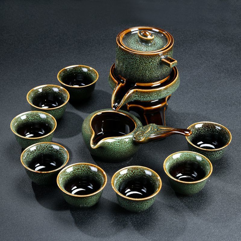 Ceramic Tea Set Automatic Set Kungfu Tea Set Living Room Full Set Home ...