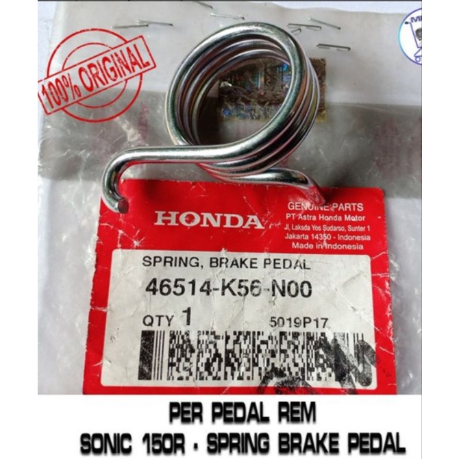 XO Gear lever spring WINNER 150, SONIC 150 (46514-K56-N00) | Shopee ...