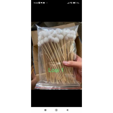 Set of 50 genuine duck feather cotton swabs in 3 sizes. | Shopee Malaysia