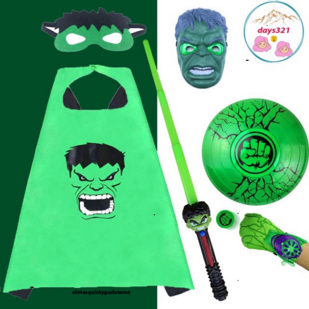 [40 Set] big blue hero HULK entertainment tool in Marvel superhero ...