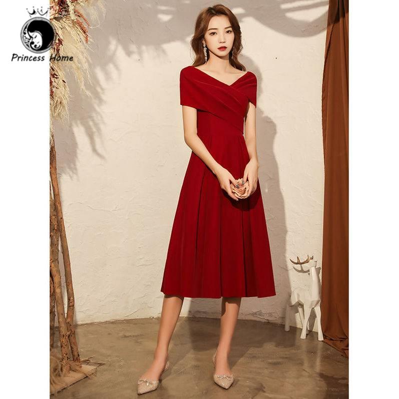 baju wanita Dinner Gown perkahwinan baju perempuan Christmas Dresses ...