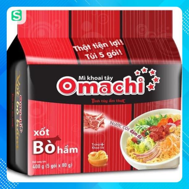 Combo 5 packs of Omachi Noodles 80g | Shopee Malaysia