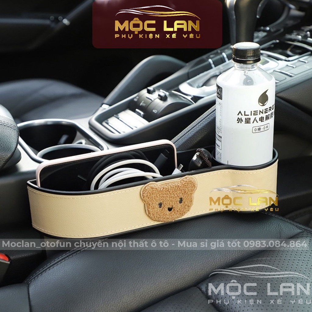 Car Storage Trays - High-Quality Leather Seat Slots For Cars - Cute ...