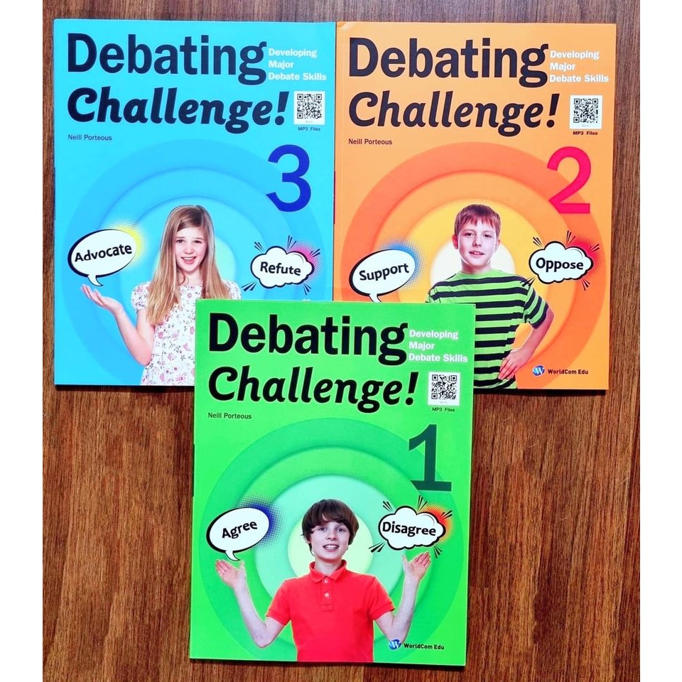 Book - Debating Challenge - 3 books (Free audio file link and answers ...