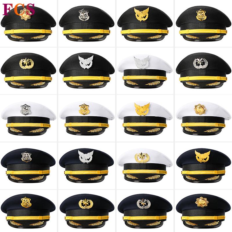 [Within 24 Hours ] Security Big Brim Hat Adult Hat Male Big Cap Police ...