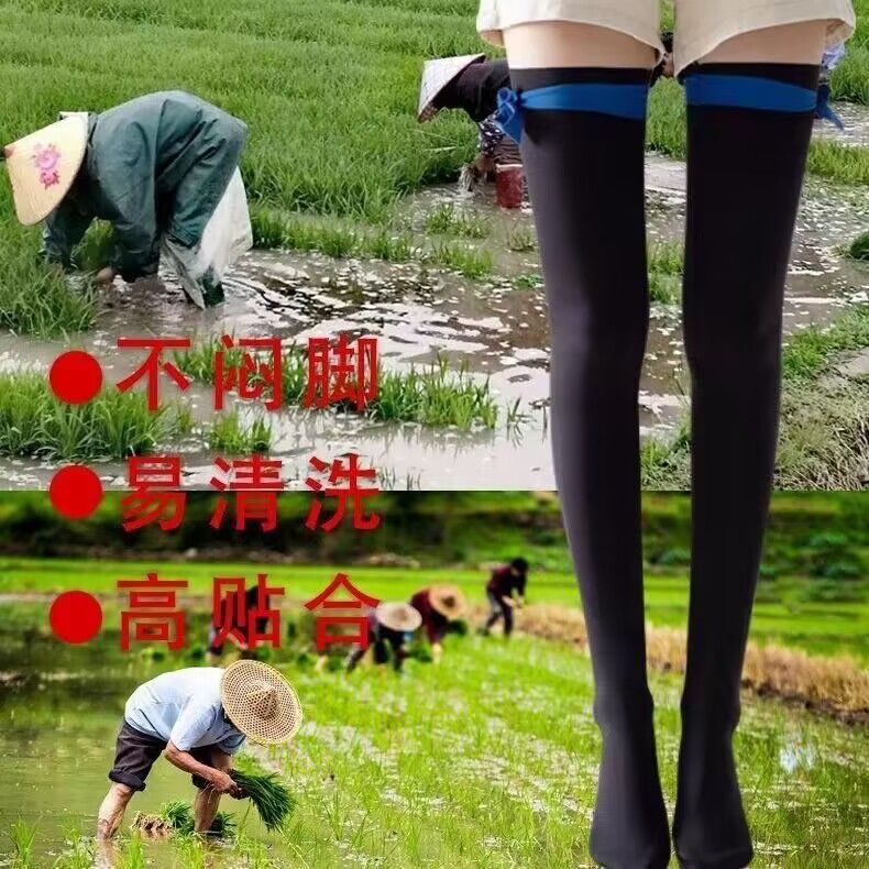 Thickened field anti locust long socks waterproof leech fire ant super ...