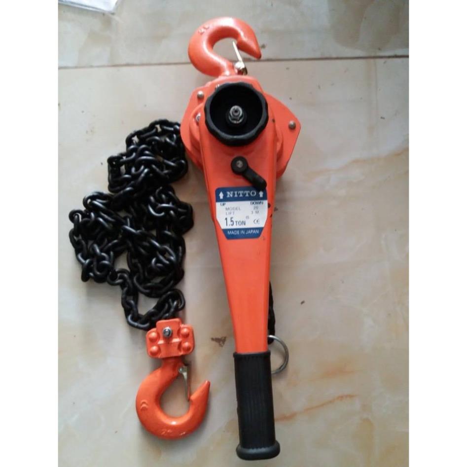 Nitto chain hoist 3 tons - 1.5 meters/ Nitto chain hoist 3 tons - 1.5 ...