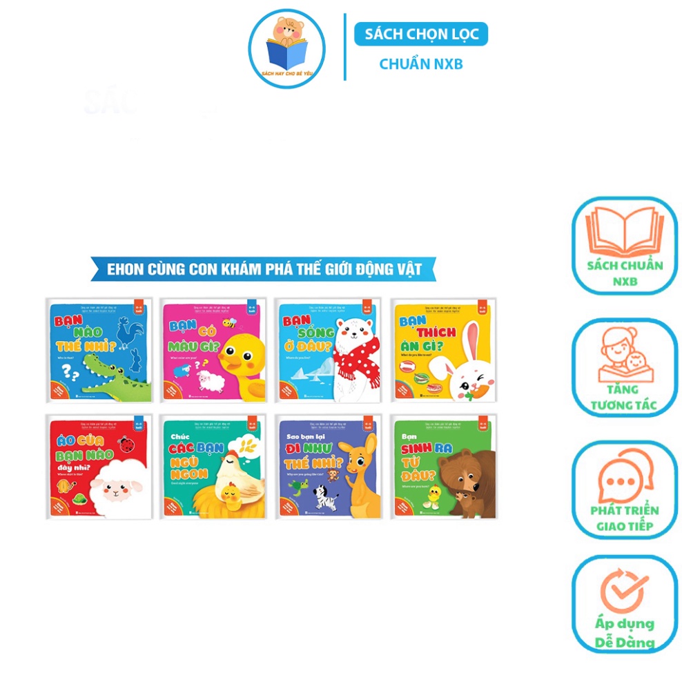 Books - Ehon Set With your child to explore the animal world ...