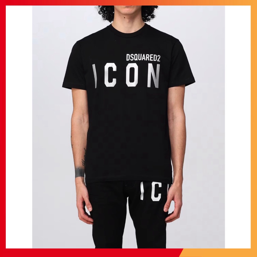 Dsq2 ICON High-Quality T-Shirt Full Box Tag LikeAuth, 2-Way Stretchy ...