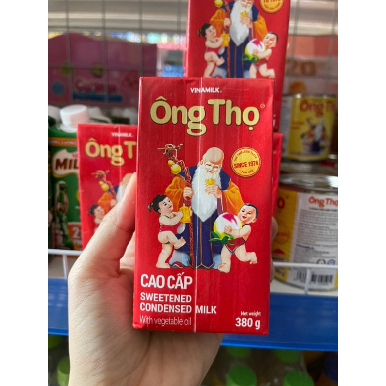Ong Tho Red Condensed Milk Paper Box 380g 5S OFFICIAL | Shopee Malaysia