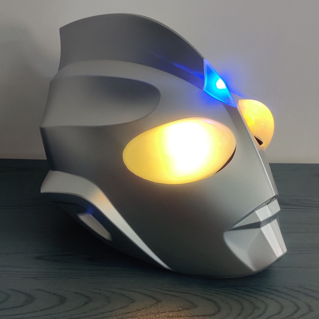 Head worn touch Diga Ultraman helmet with luminous cosplay mask for ...