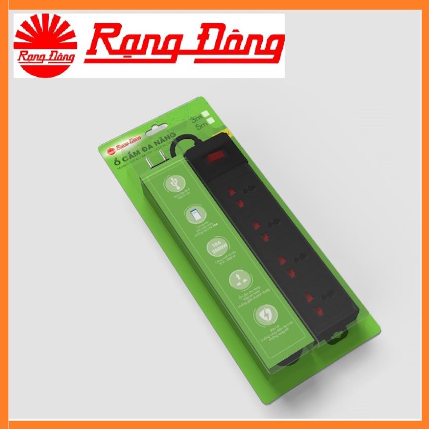 Rang Dong 3M & 5M multi-purpose socket - Model: 4C/3M/5M/10A | Shopee Malaysia