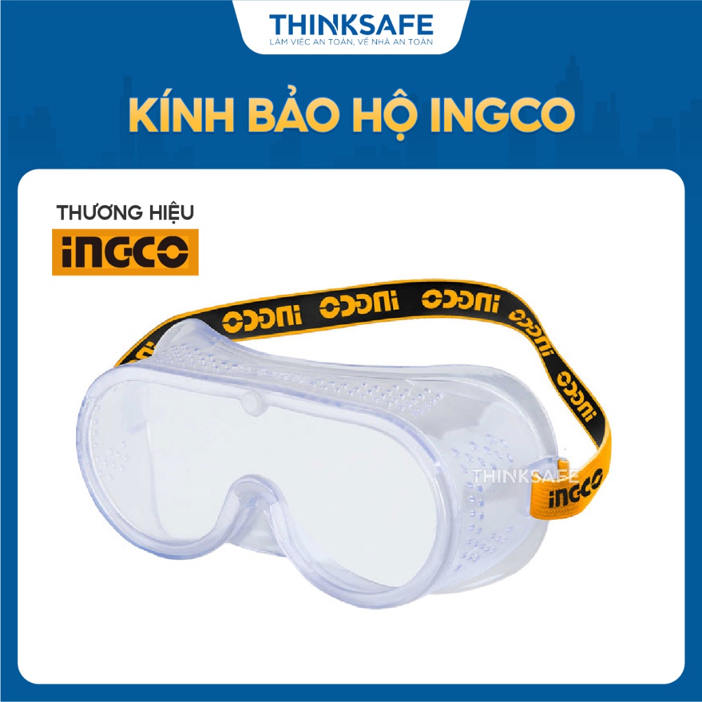 Ingco HSG02 safety glasses with lightweight PVC frame, unique design ...