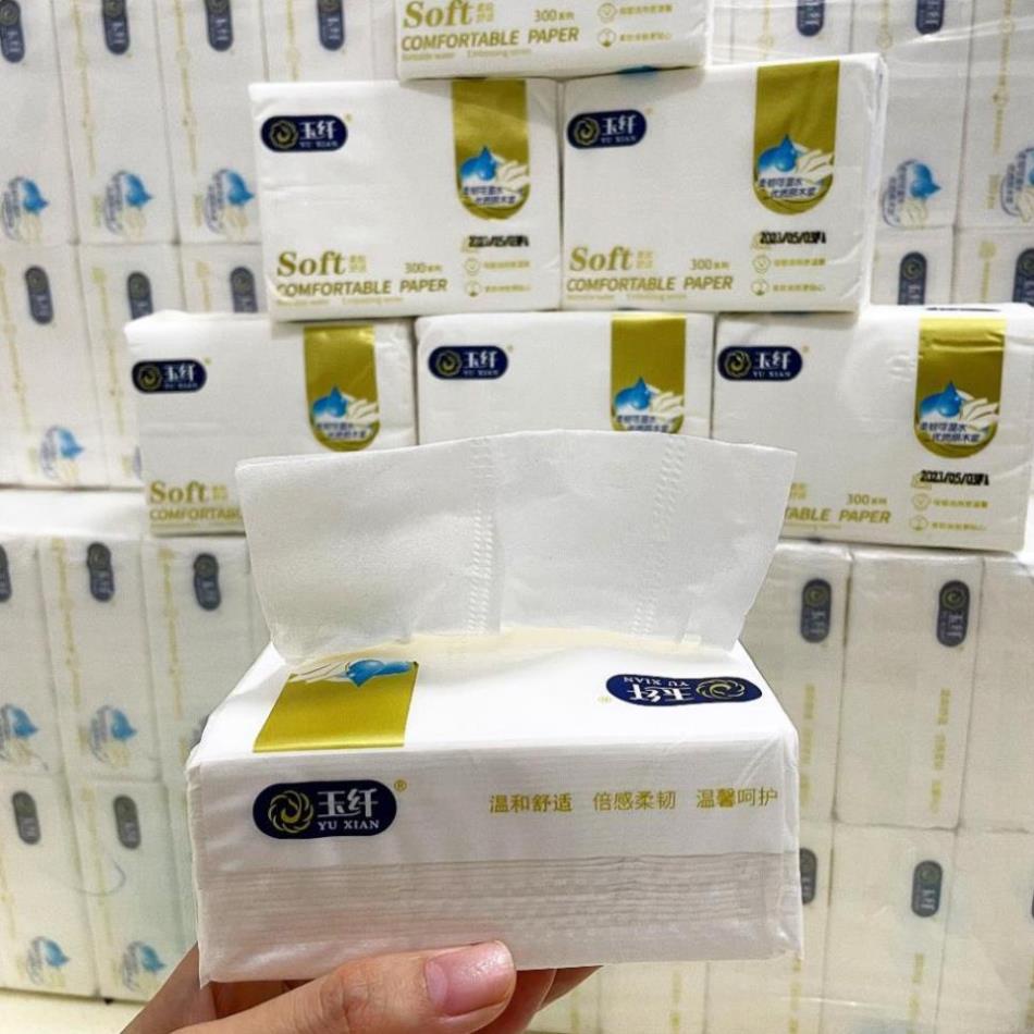 [4-layer Type] Tissue/tissue paper - 1 pack of 300 super tough sheets ...