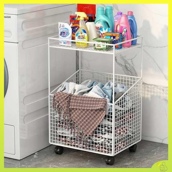 laundry basket laundry basket with cover Bakul simpanan pakaian kotor ...