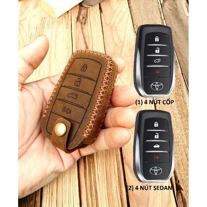Key Holster Toyota Camry, Fortuner, Land Cruiser, Hilux (4-Button Model ...