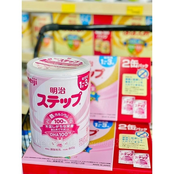 Japanese Meiji Milk Powder Number 9 Cans Of 800g 1-3 Years Old | Shopee ...