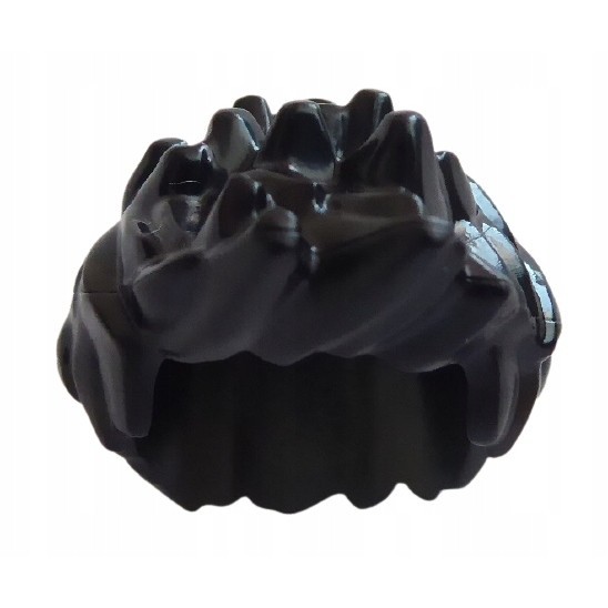 [1 Piece] LEGO Pointed Hair, Black ID 6079896 18228 (NOT for real ...