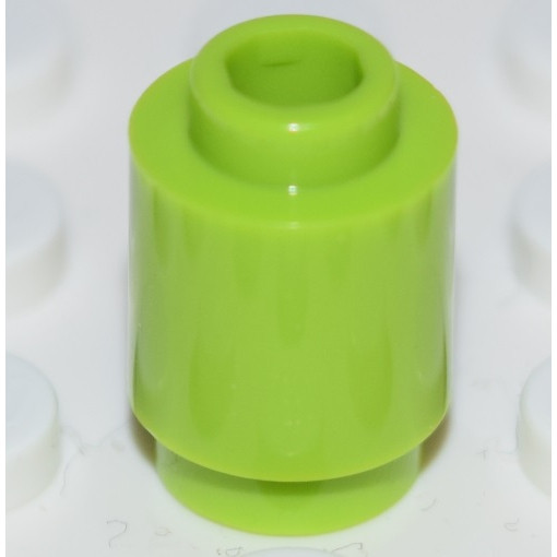 [1 Piece] LEGO Brick 1x1 Round Pillar Lemon Yellow ID 4212454 3062 ...
