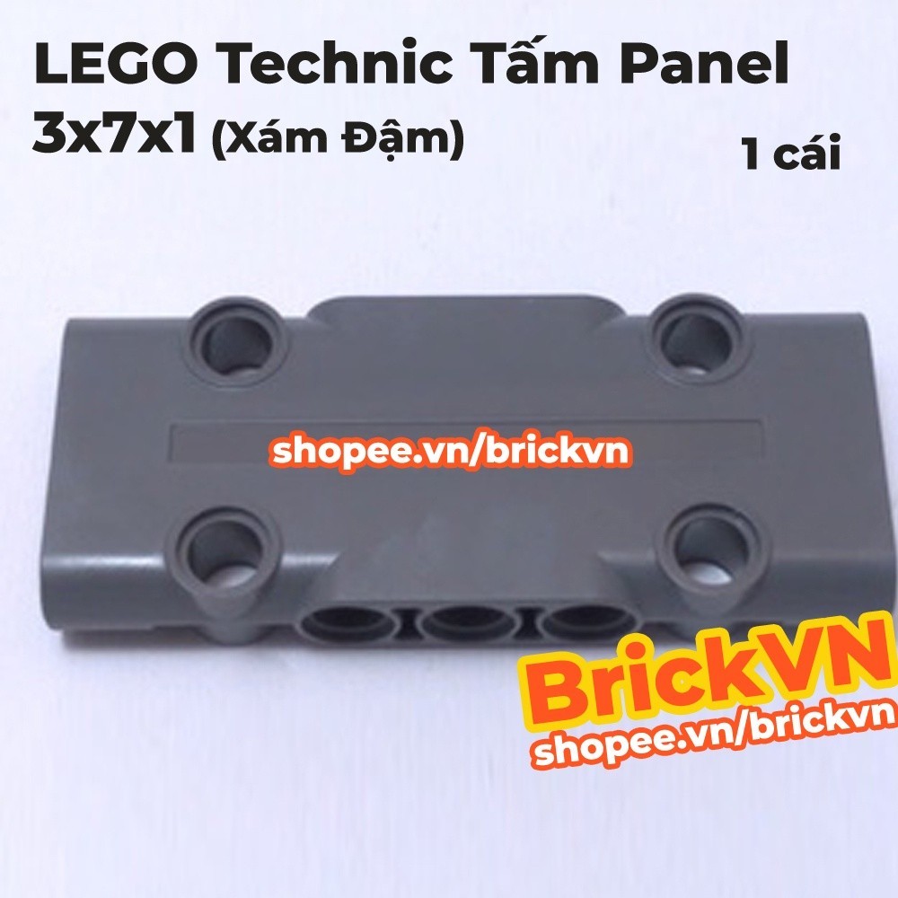 [1 Pc] LEGO Technic Panel 3x7x1 Dark Gray ID 6321715 71709 | Shopee ...