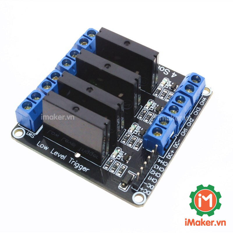 Module 4 Solid Relay SSR 5VDC - TaKa DiY | Shopee Malaysia