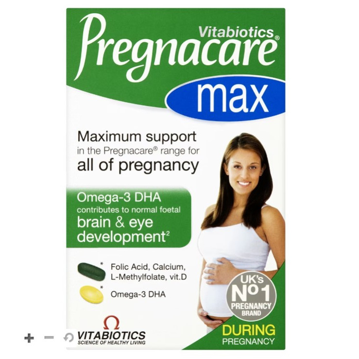 Vitabiotics Pregnacare Max Multivitamin Voted - Reduce Morning Sickness ...