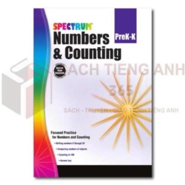 [ Numbers and Count ] Spectrum - Numbers & Counting - Grades PK-K - A4 ...
