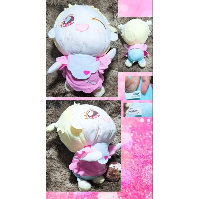 Stuffed animal/Teddy bear Chibi girl character winking pink cheeks ...